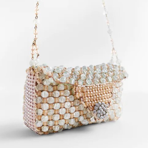 Zara | Bags | Nwt Zara Multi Beaded Mini Bag W Jewel Details | Poshmark
